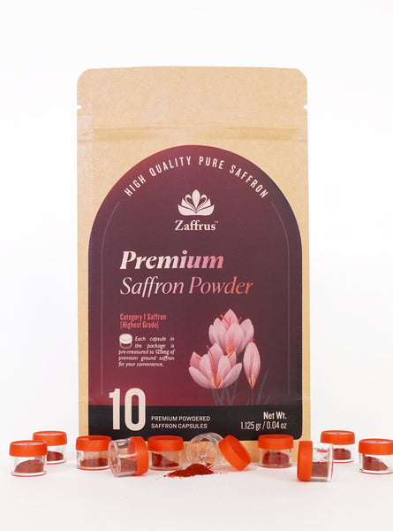 Zaffrus - Premium Saffron Powder for Cooking and Drinks